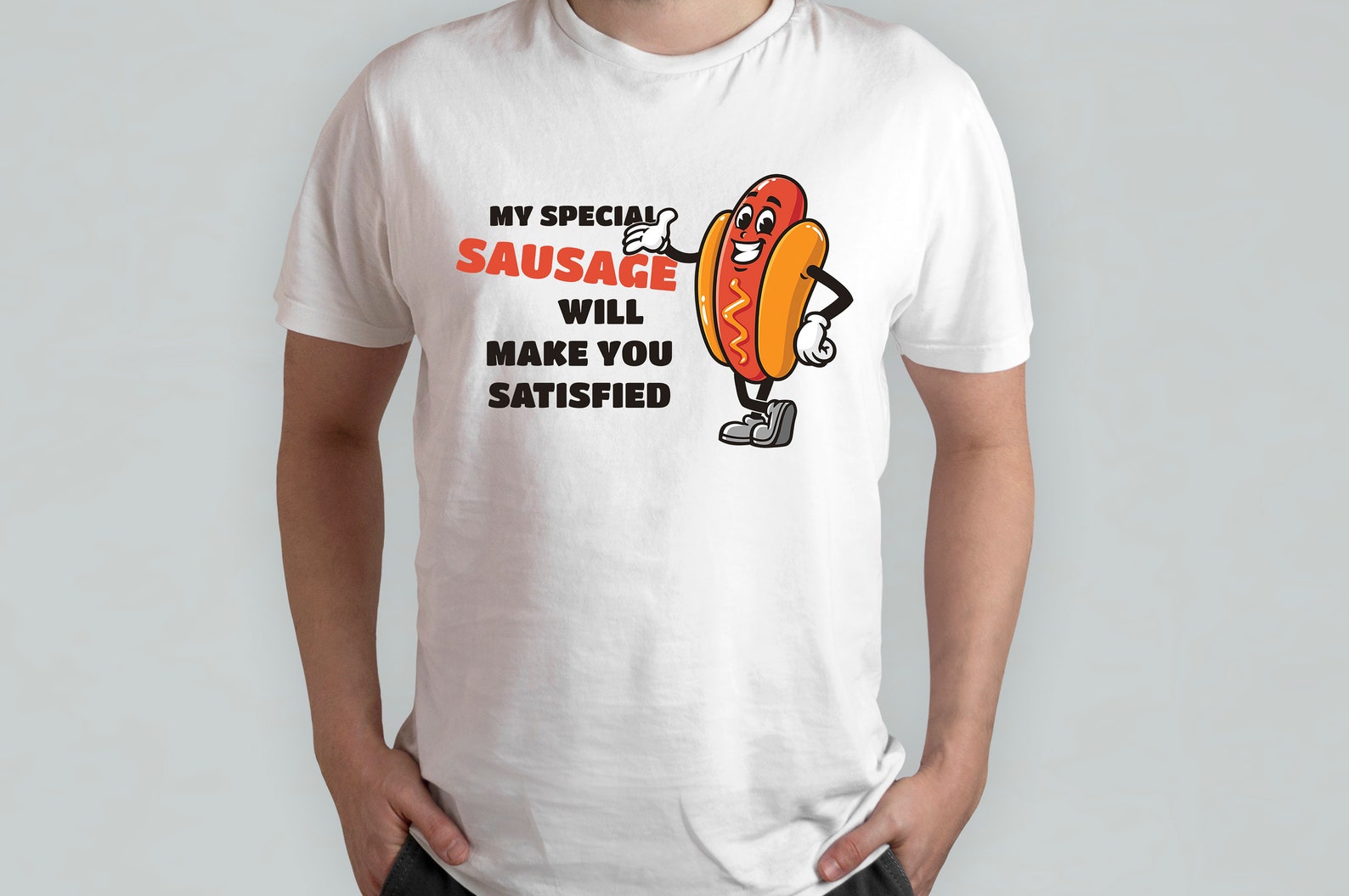 Vector Mascot Illustration of Hot Dog Sausage Design - Etsy