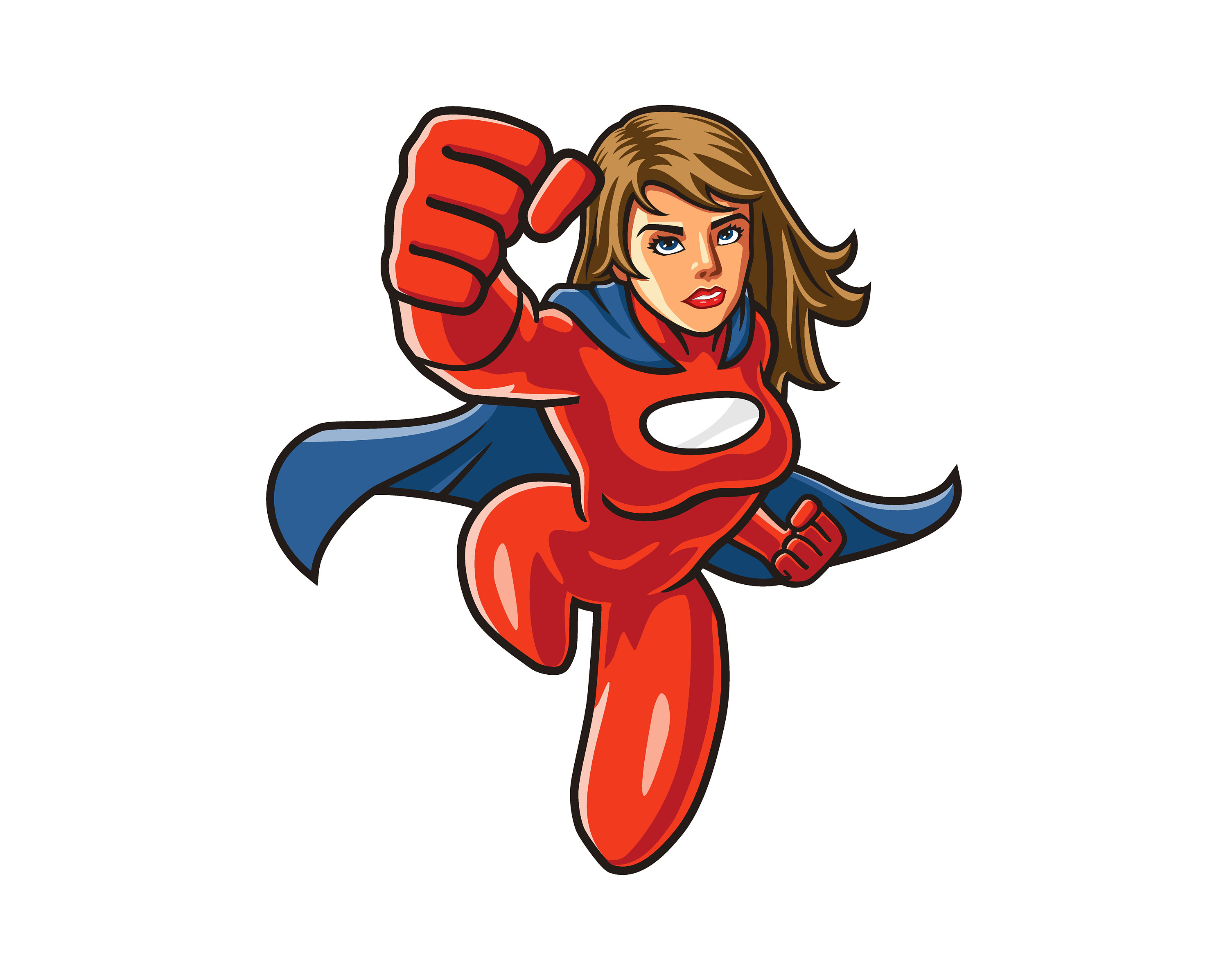 Female Superhero Cartoon Images