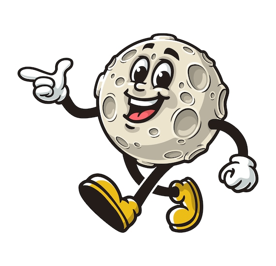 Mond Cartoon