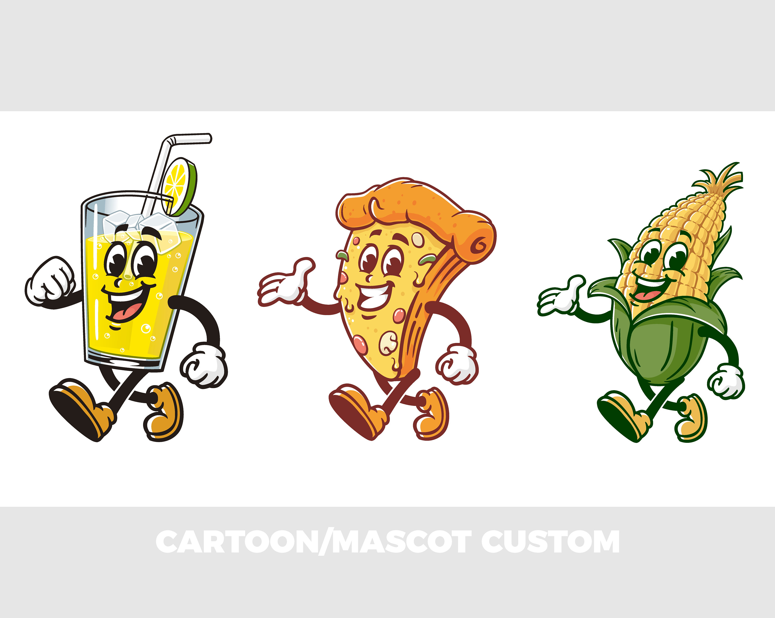 I Will Custom Cartoon/mascot/character Design - Etsy