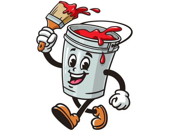 Cartoon Paint Bucket Paint Bucket PNG, SVG