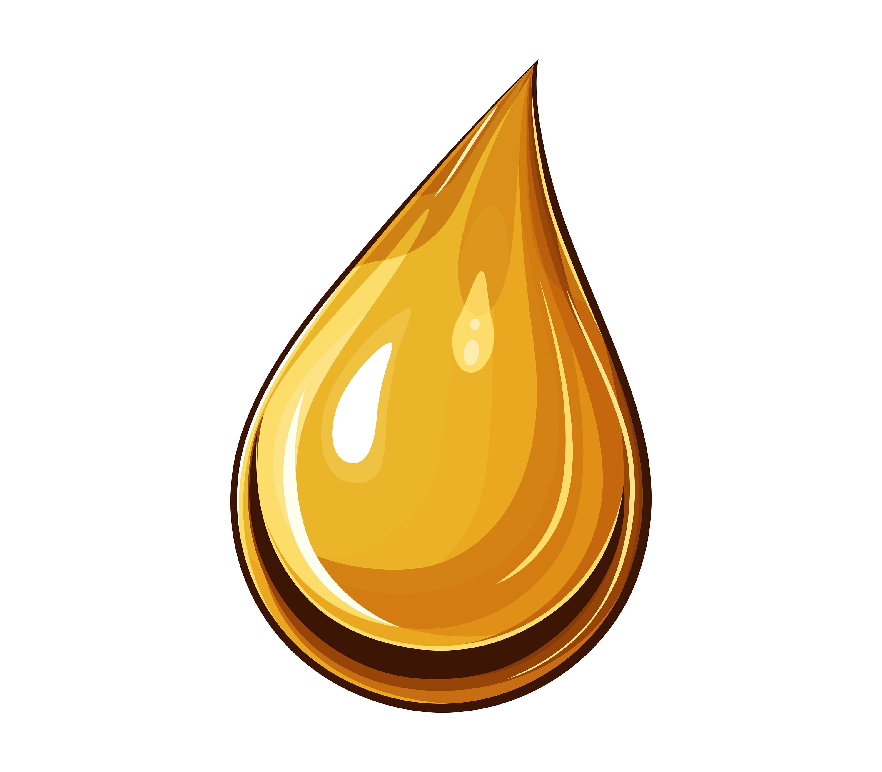 Oil Drop Cartoon Mascot Illustration Design Character Vector Clip Art ...