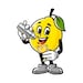 Lemon as a Bartender, Lemon Cartoon Mascot Illustration Character ...
