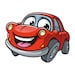 Car Cartoon Mascot Illustration Character Vector Clip-art Hand-drawn ...
