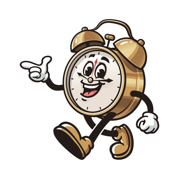 Cartoon Clock - Etsy UK