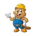 Beaver Builder Cartoon Mascot Illustration Character Vector Clip-art ...