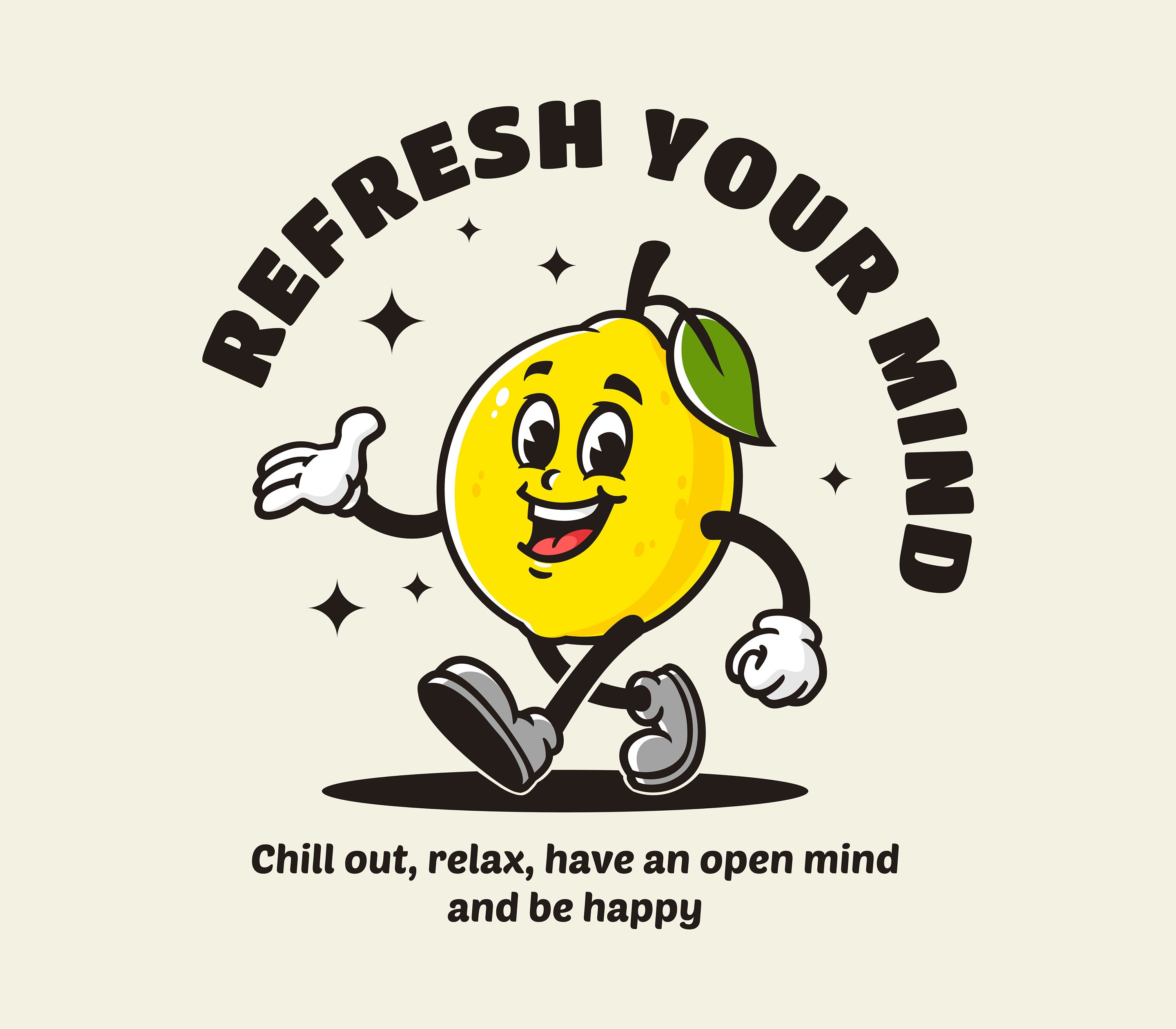 Lemon Cartoon Mascot Illustration T Shirt Quotes Design Character ...