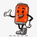 Vector Mascot Illustration of Vintage Can Design 02 - Etsy