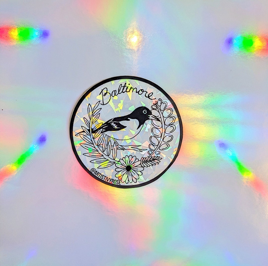 Baltimore Sticker, Waterproof Sticker, Vinyl Sticker, Charm City ...