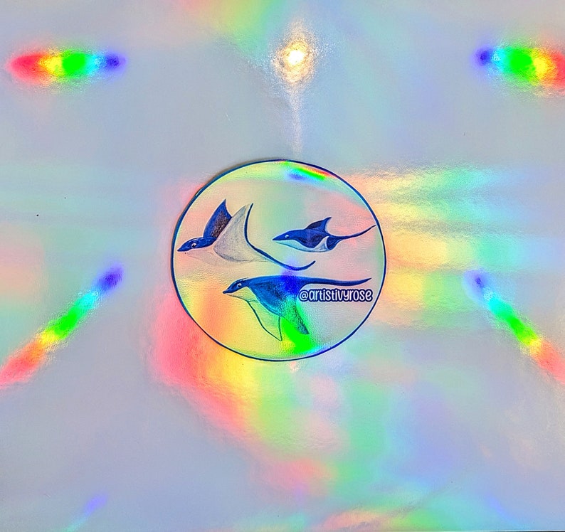 Sting Ray Sticker, Waterproof Sticker, Vinyl Sticker - Etsy