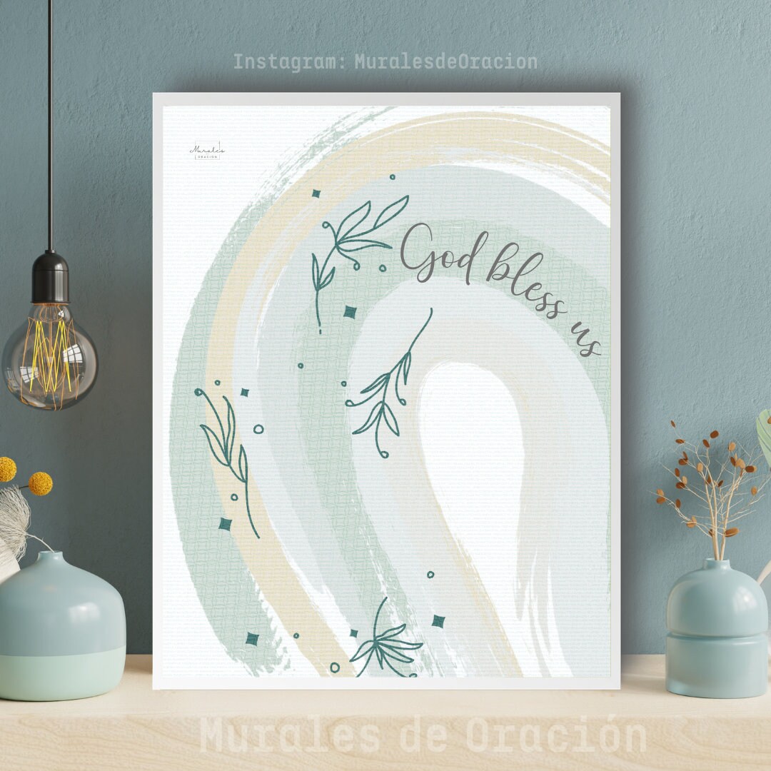 Prayer Wall Art About Our Home, Set of 12 Christian Decorative ...