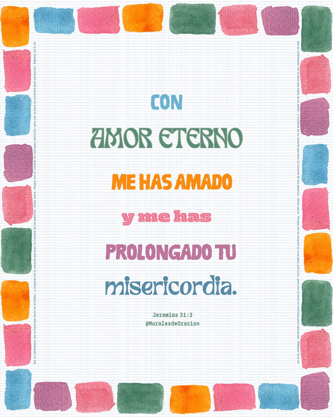 Murales De Oración Las Hijos, Set De 5 Imágenes Cristianas Imprimibles, Decoración Cristiana ...