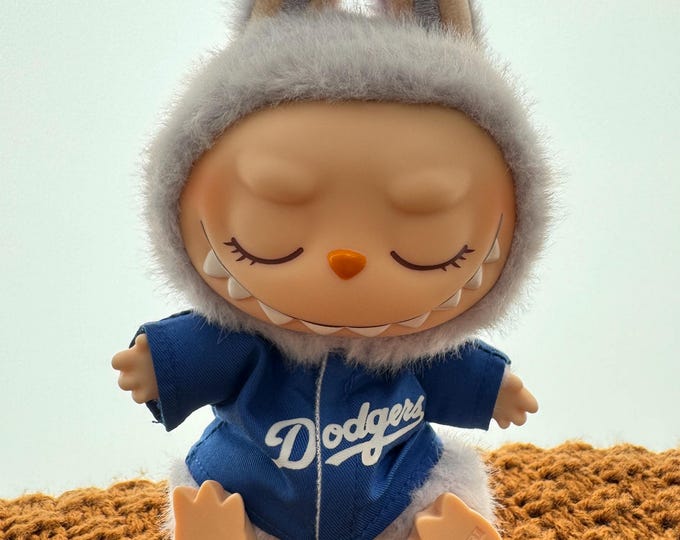 Labubu Dodgers Jersey + Bucket Hat (ohtani) - Etsy