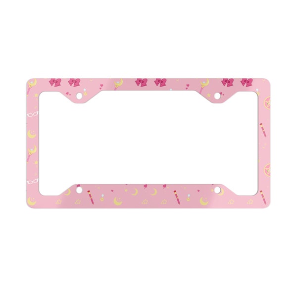 Anime License Plate Frame - Etsy