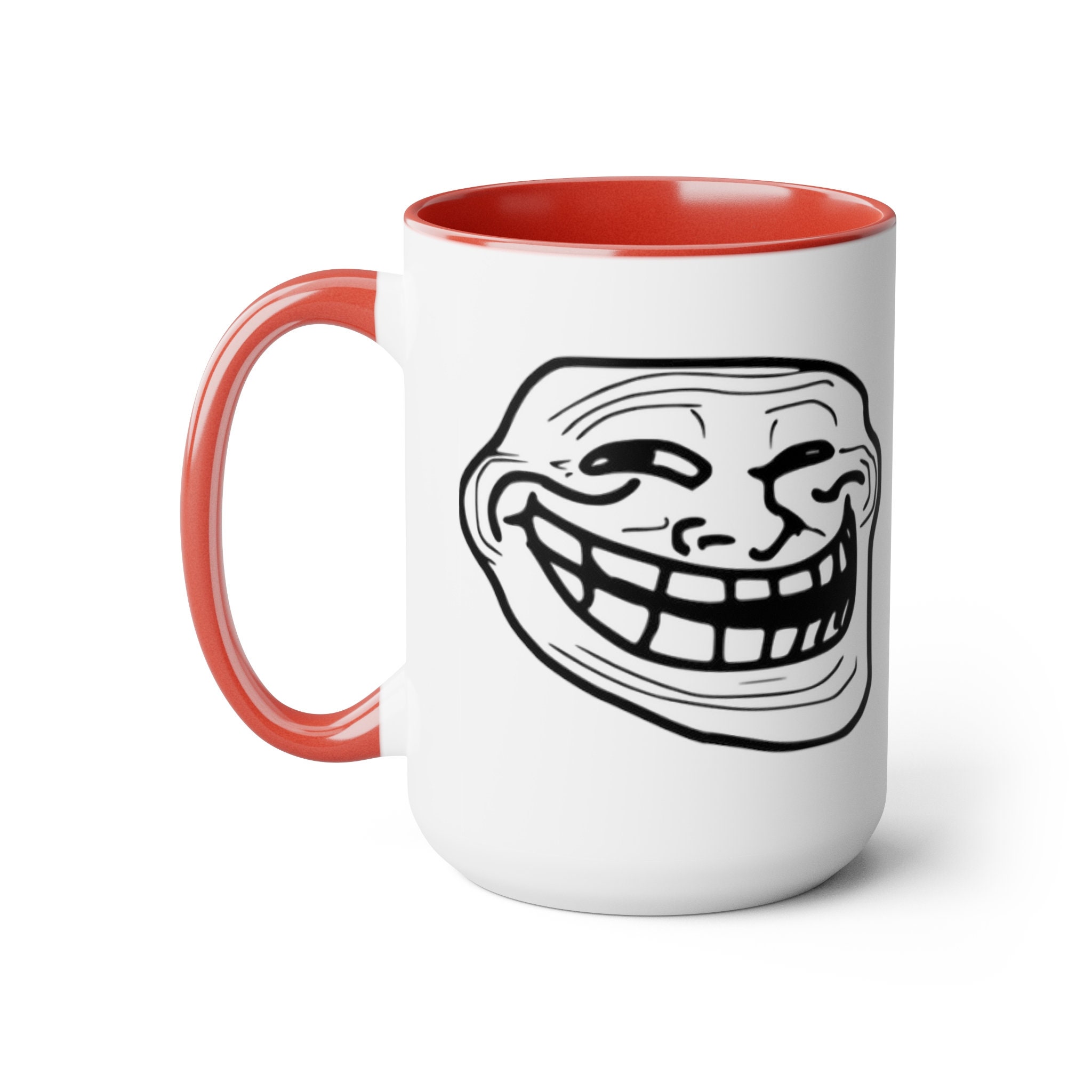 Troll Face Coffee Mugs, 15oz - Etsy
