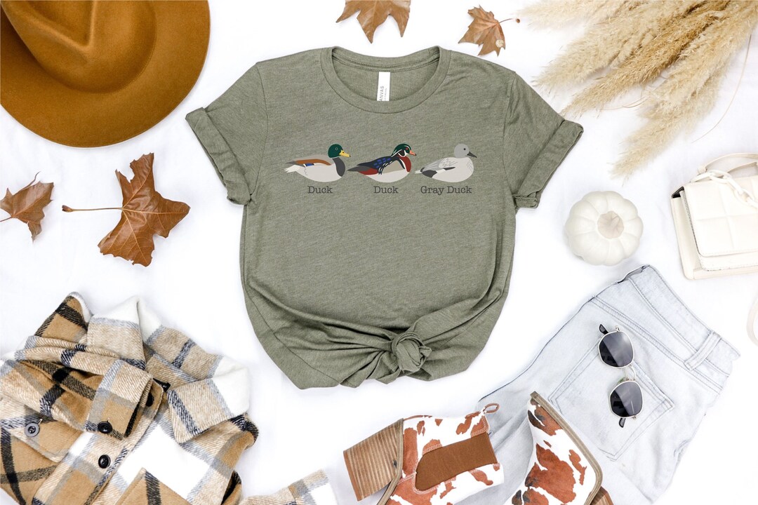 Gray Duck Tee, Duck Duck Gray Duck, Grey Duck Shirt, Minnesota Shirt ...