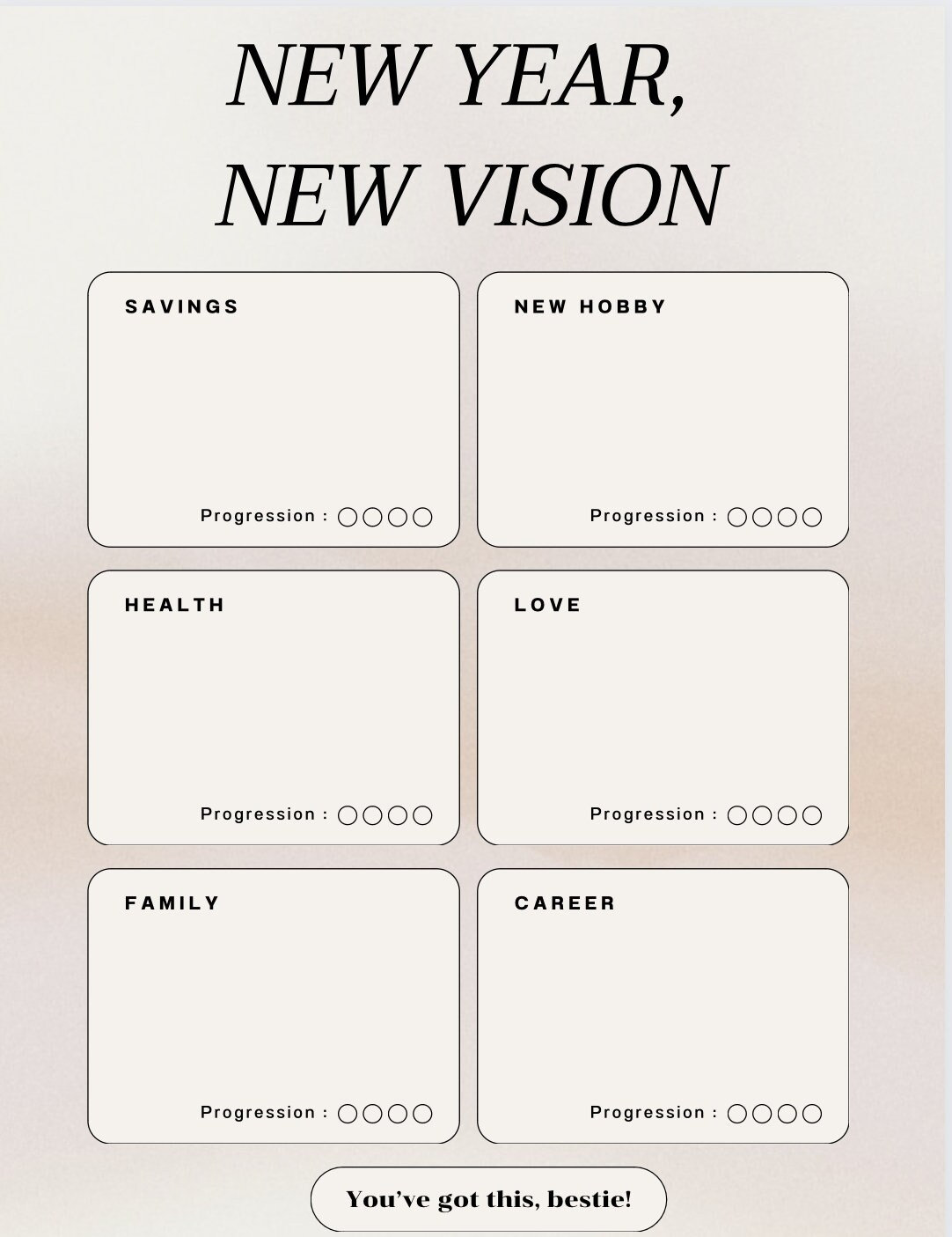 New Year, New Vision Board - Etsy