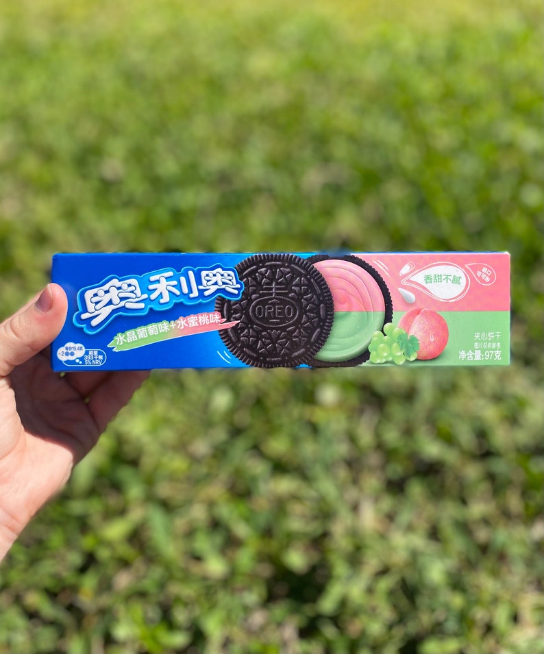 Oreo Crystal Grape and Peach Flavor - Etsy