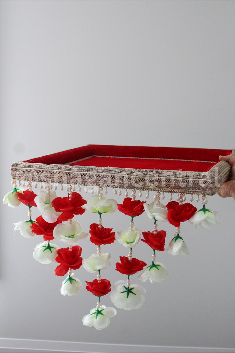 Rose Tray (ramala Sahib Ji or Trosseau Packing) | Indian Wedding ...