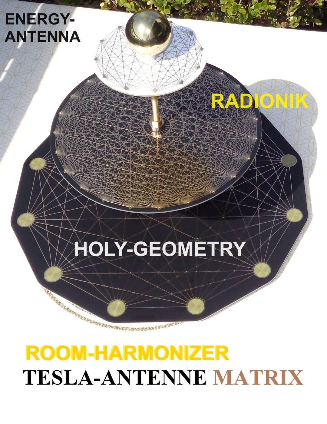 Tesla Antenna Room Harmonizer Energy Converter EMF 5G Multiwave ...