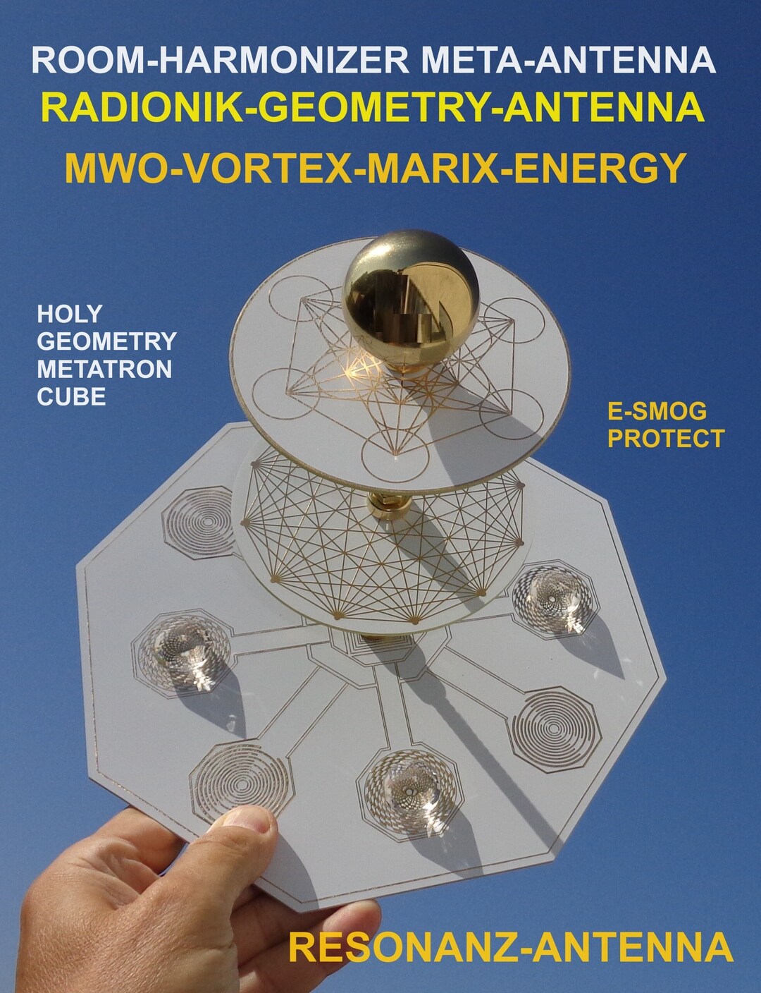Cosmic Meta Matrix Antenna Room Harmonizer Scalar Radionics Multiwave ...