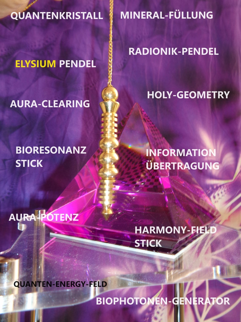 MWO Pendulum Aura Harmony Radionics Rod Tensor Lakhovsky Technique Quantum Field Pendulum With ...