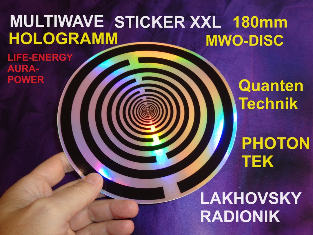 Quantum Field Sticker MWO Chip Aura Harmony EMF-5G Protective Field ...