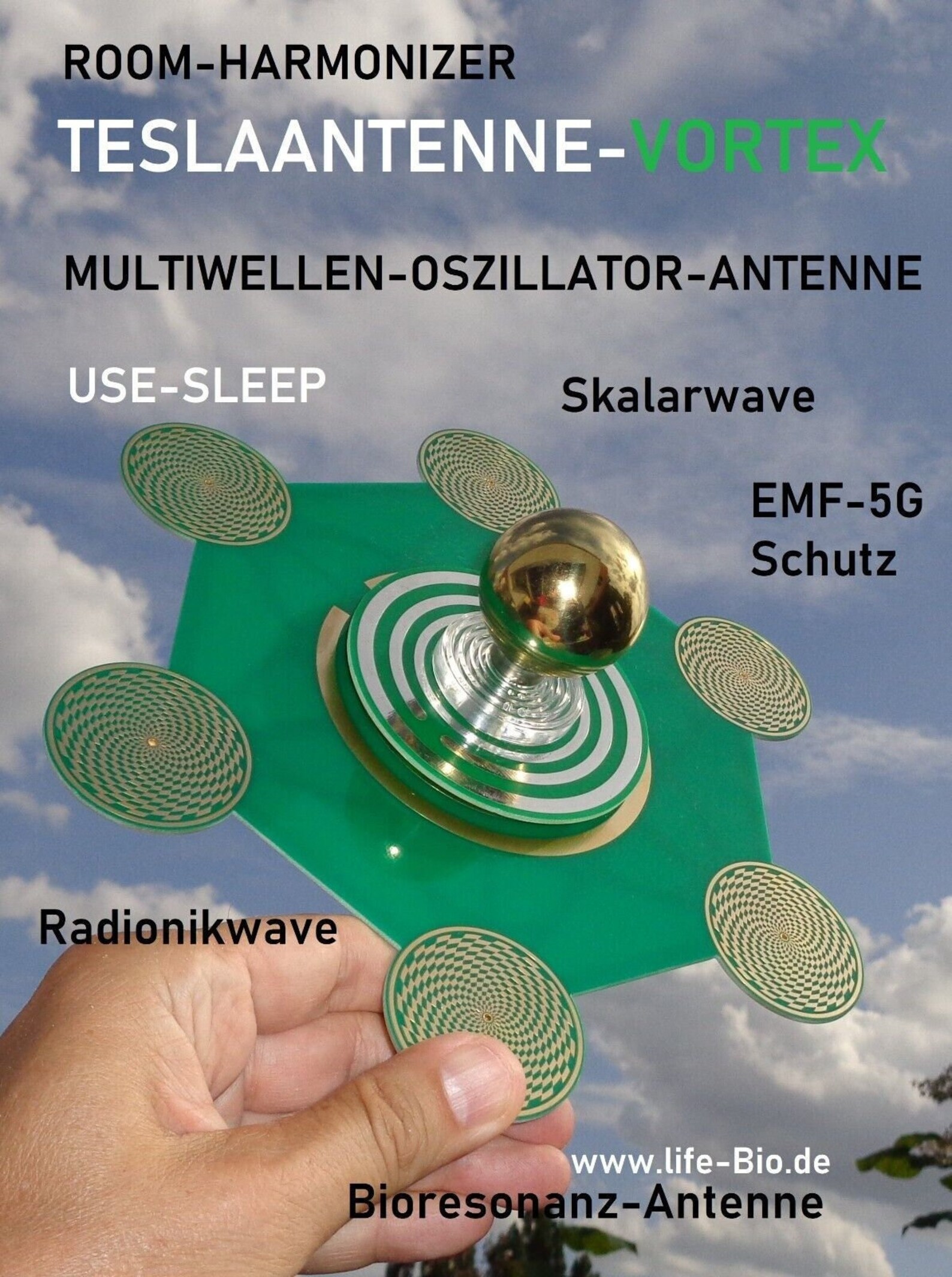 Tesla Antenna EMF Protection Resonance Scalar Wave Antenna EMF - Etsy