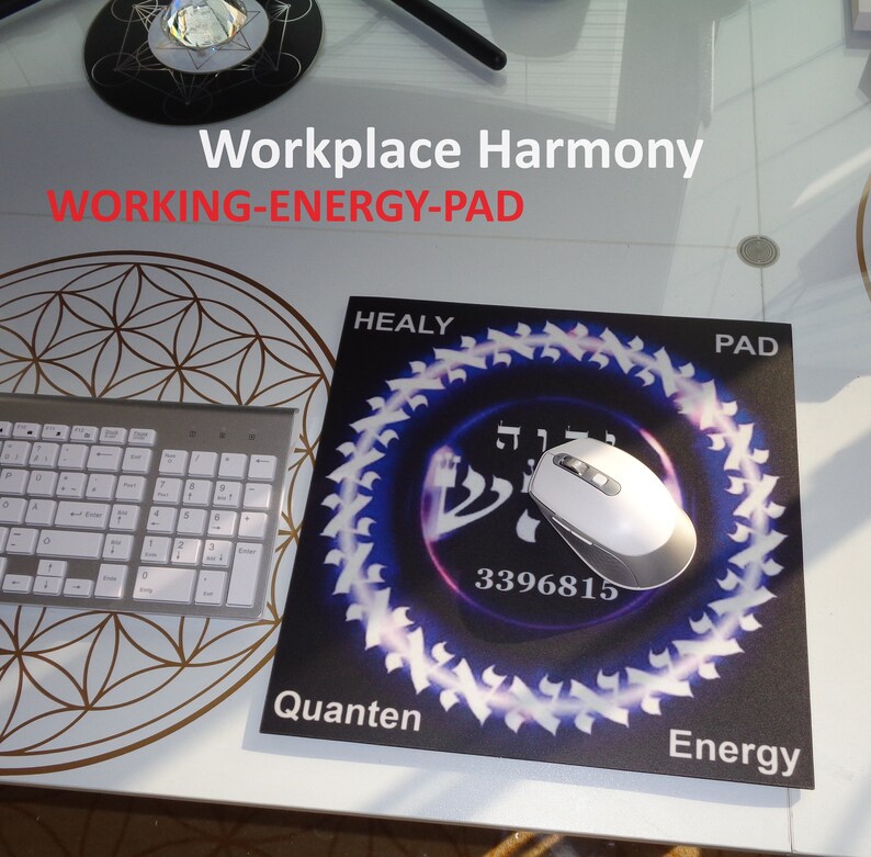 Healy Pad Bioresonance Holy Symbols Harmony Pad Biophoton Light Quantum ...