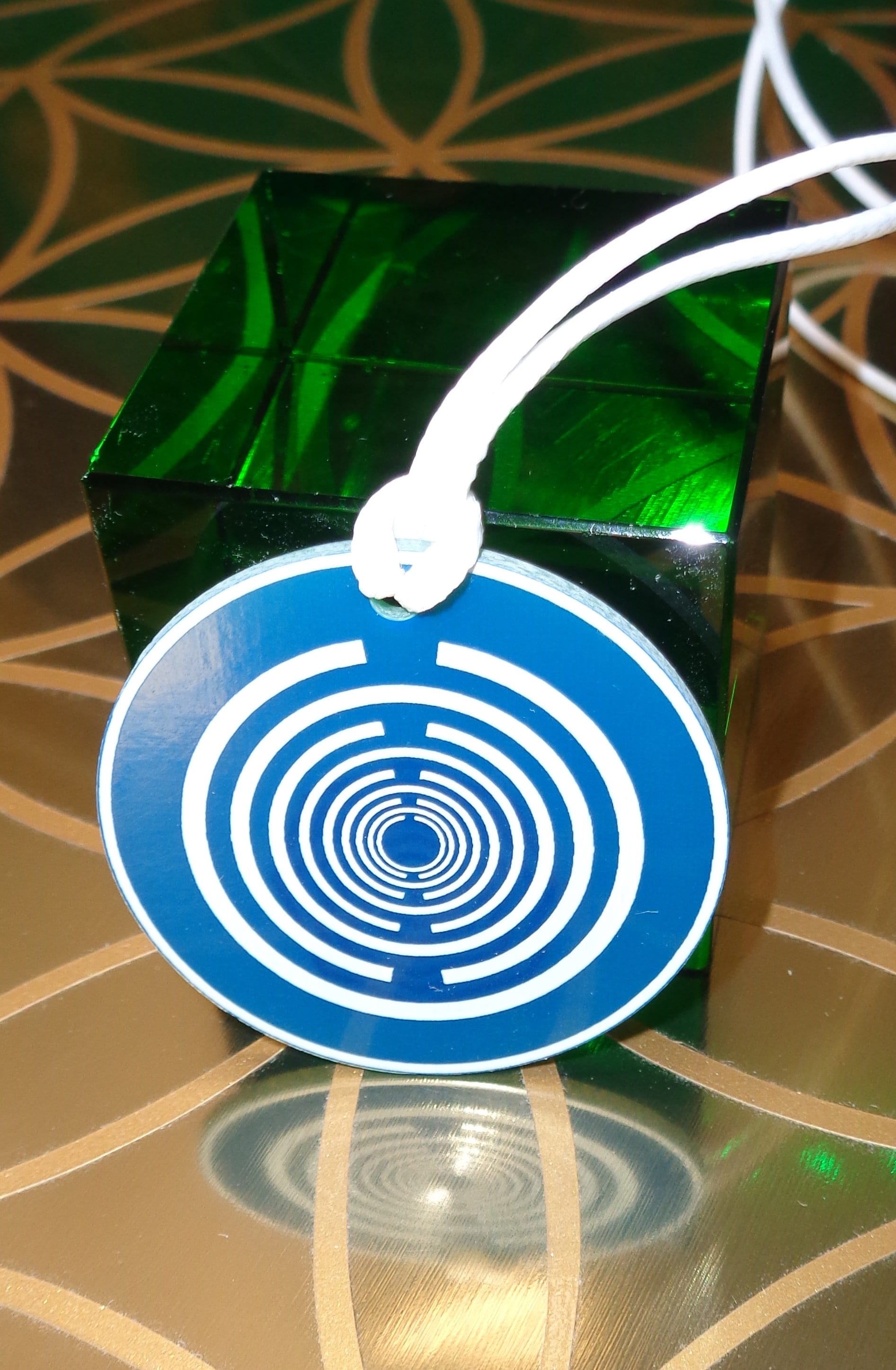 Skalarwellen-anhänger Disconder-tec Schwingkreis-schaltung Emf-schutz 5G Chi-pendant Prana ...