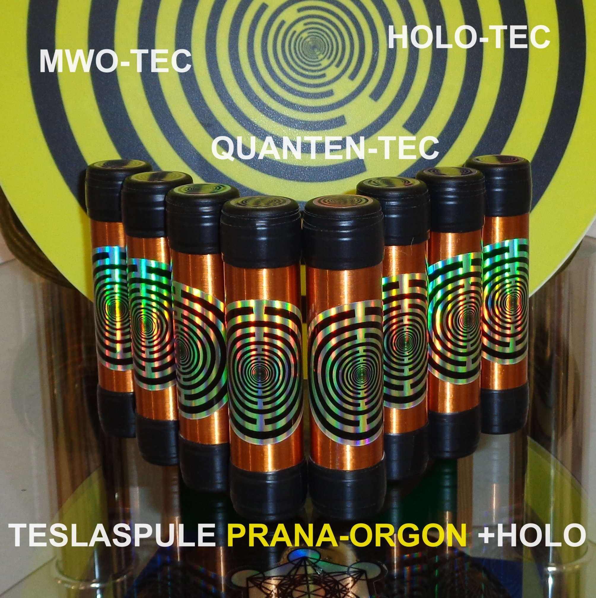 Tesla Spool Tesla Coil Energy Coil Hologram Resonance Coil Prana Coil ...