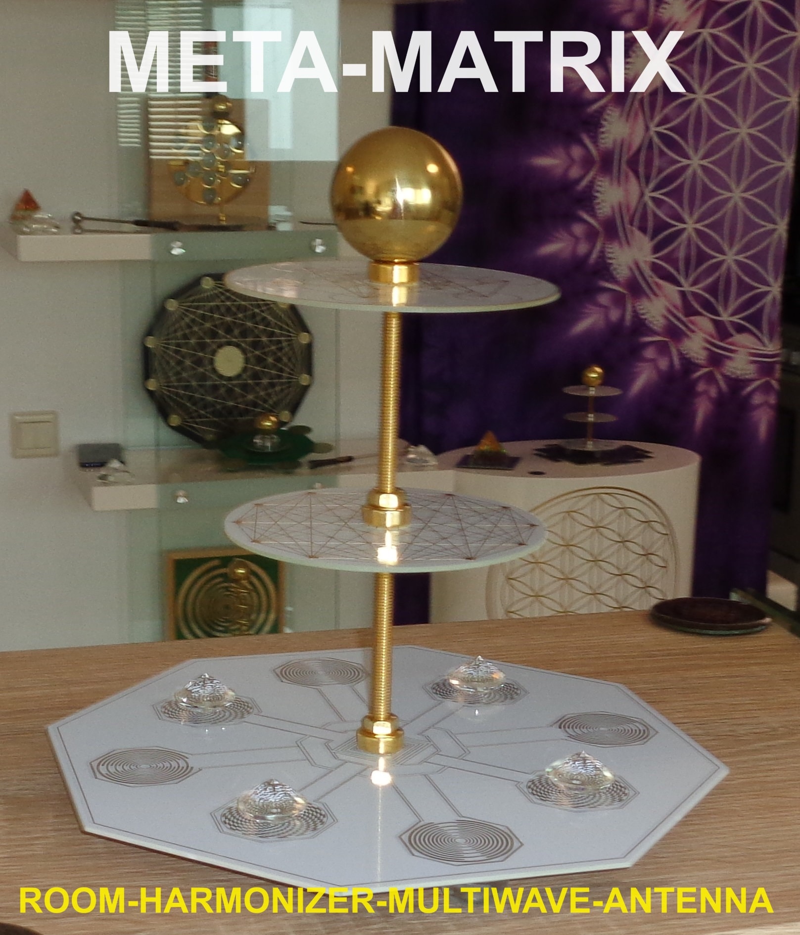 Cosmic Meta Matrix Antenna Room Harmonizer Scalar Radionics Multiwave ...