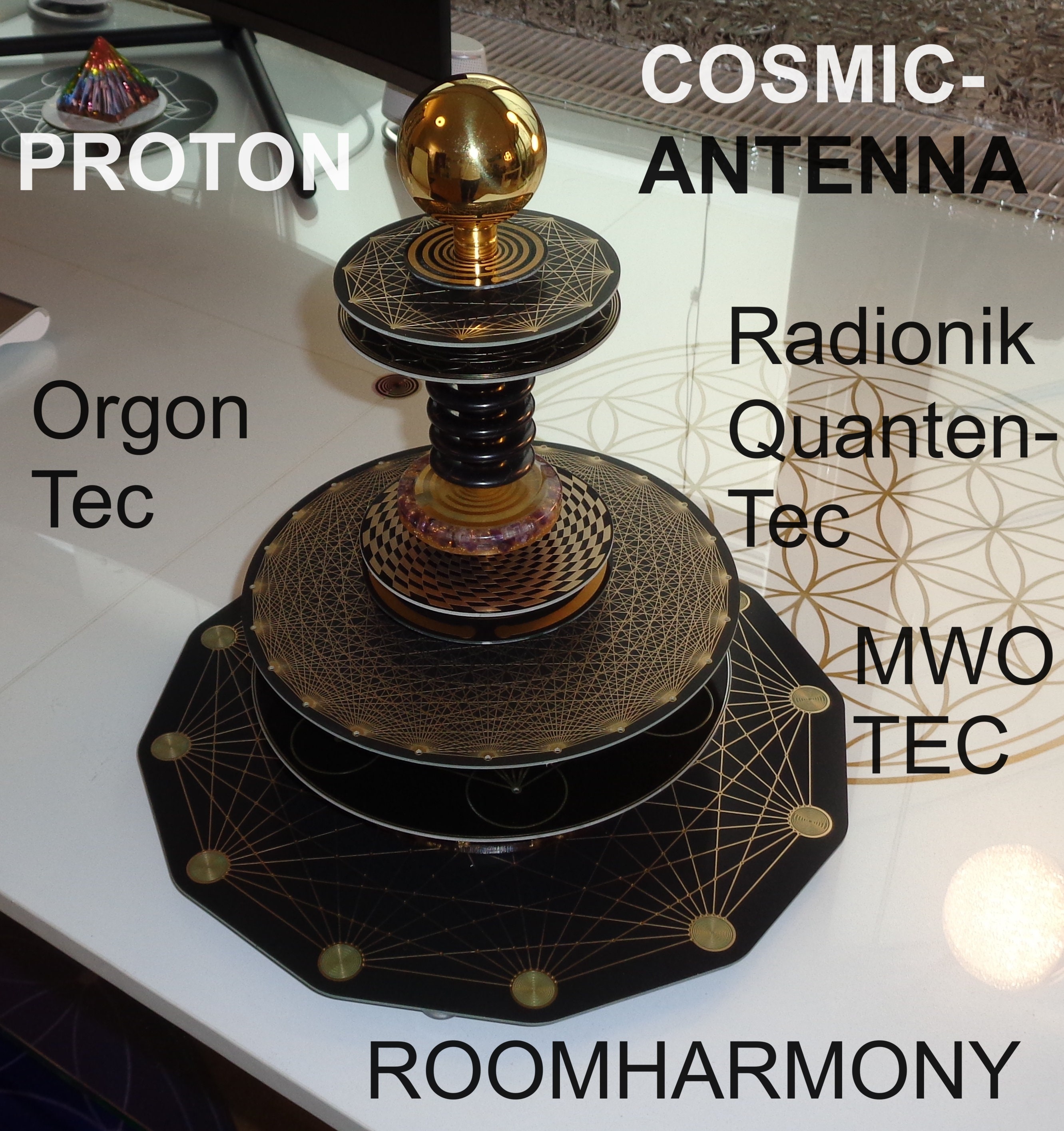 Cosmic Quantum Antenna EMF Protection 5G Scalarwave Radionics Biophoton ...