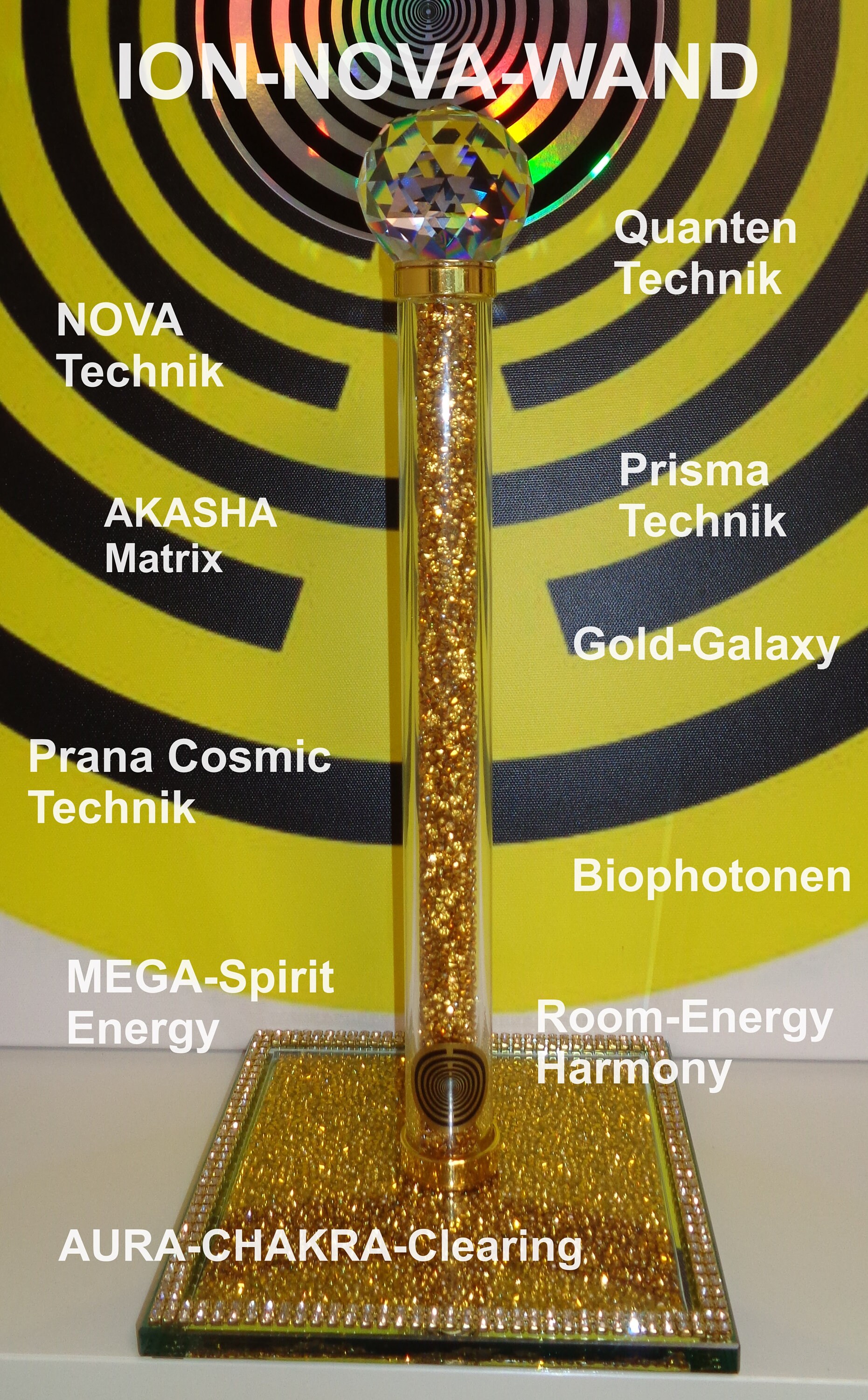 Healy Energy Wand Therapy Energy Rod Light Quantum Stick Cosmic Wand ...