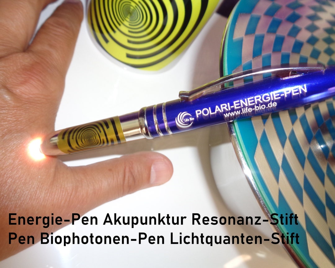 Biophoton Pen Bioresonance Pen Resonance Pen Energetic Energy Pen Light ...