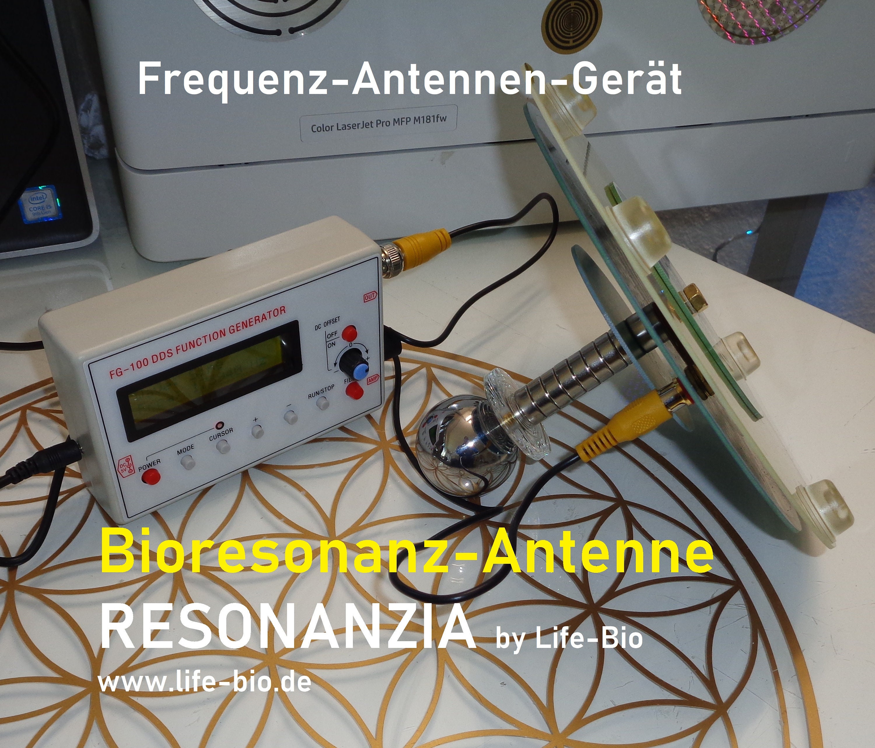 Bioresonance Device Frequency Device Tesla Antenna Scalar Wave Device ...