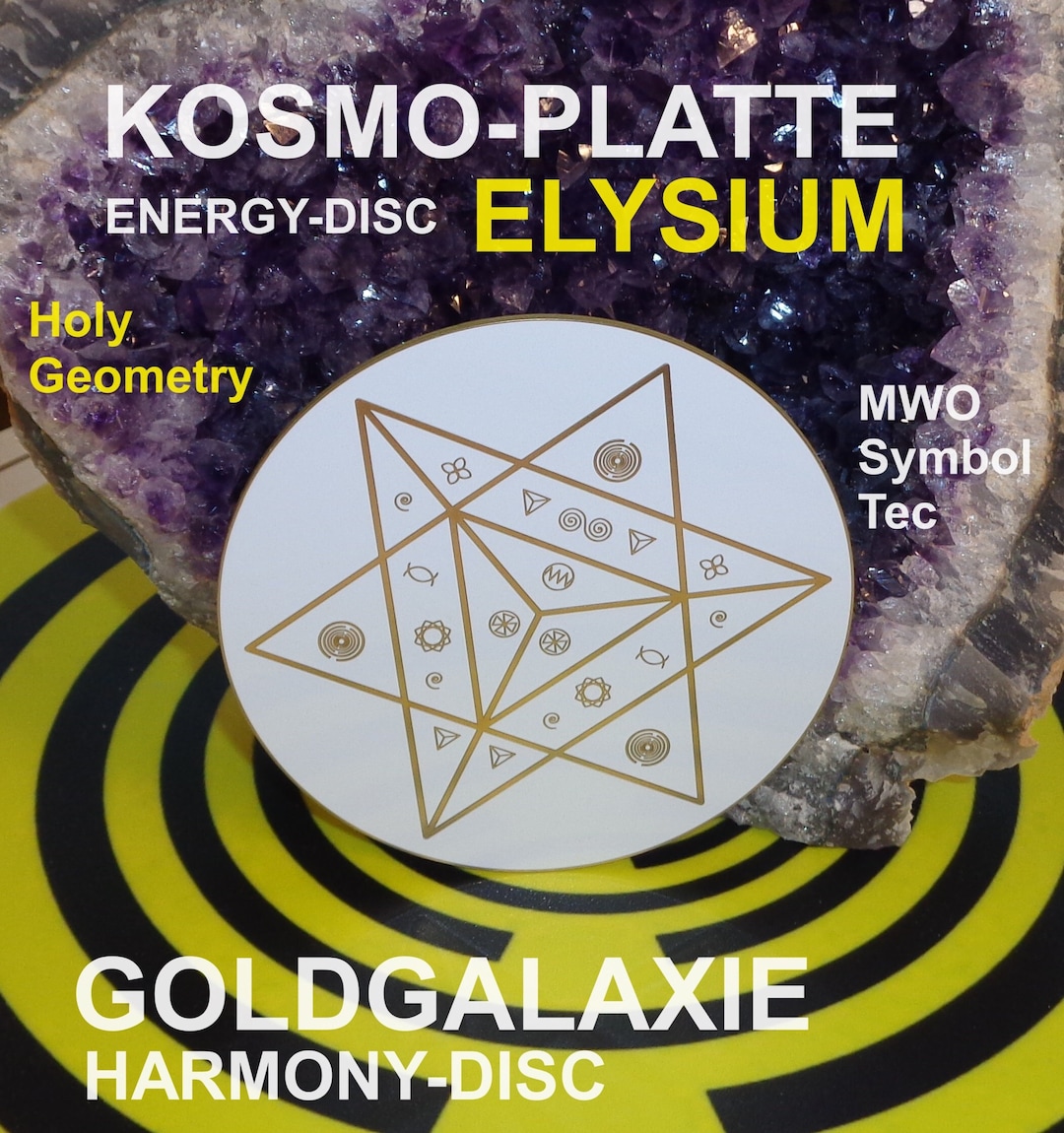 Aura Harmony-disc Elysium Quantum Field Cosmic Connection Gold Galaxy ...