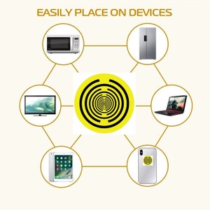 EMF Mobile Phone Chip, Aura Harmony Chip, EMF 5G Protective Field, Aura ...