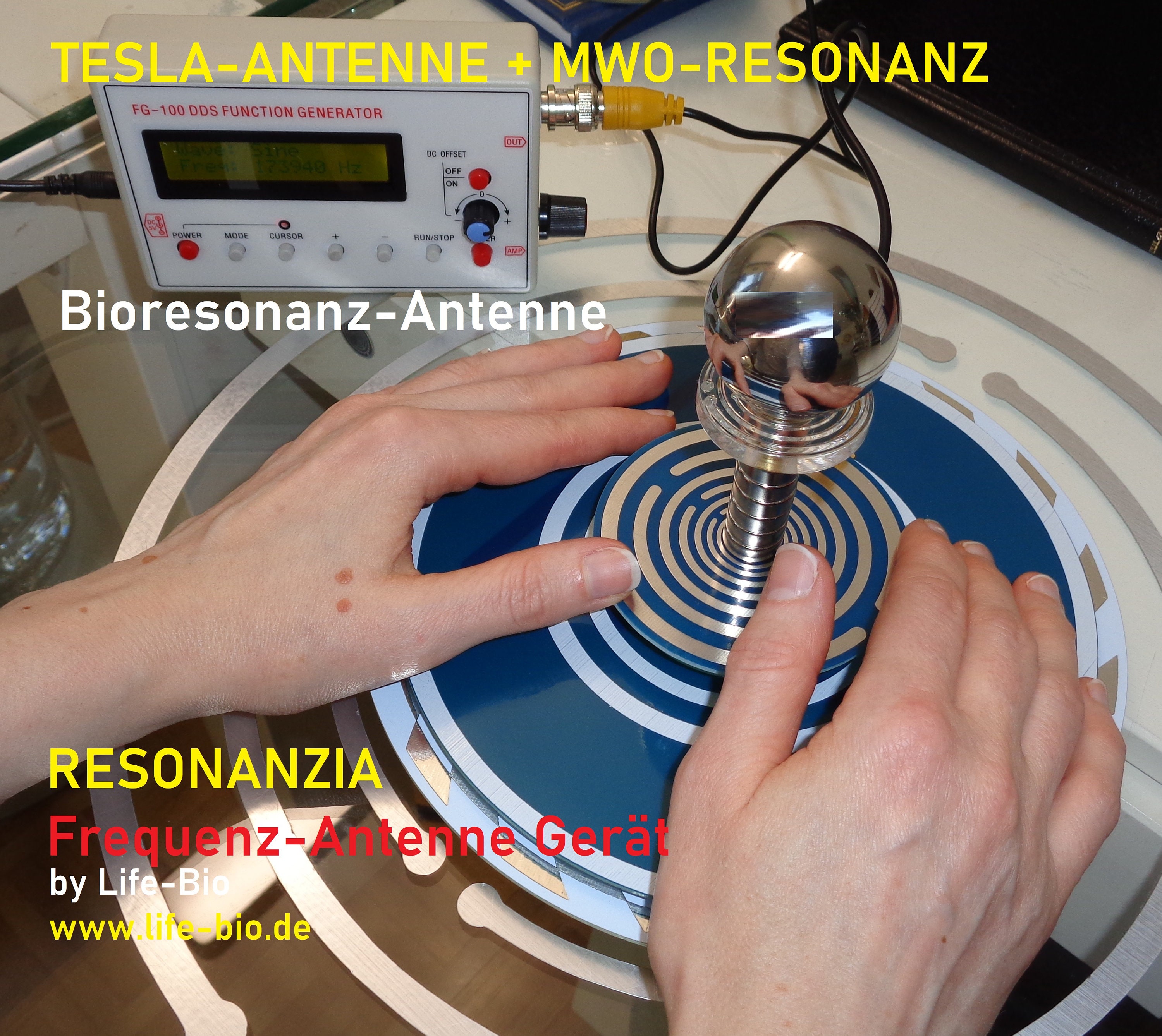 Bioresonance Device, Frequency Transmission, Cosmic Antenna, Scalar ...