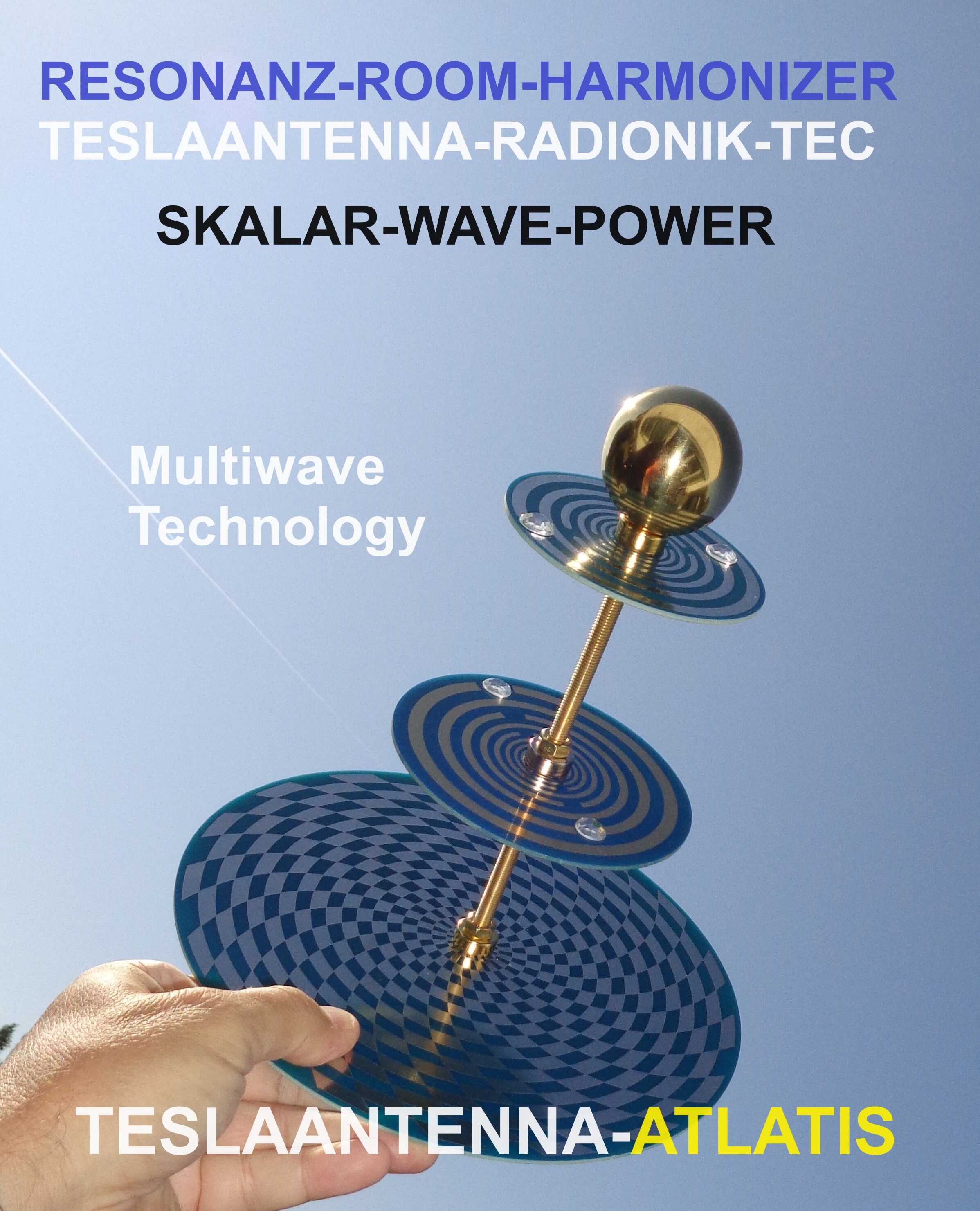 Tesla Antenna Tesla Antenna EMF Protection 5G Scalar Waves Radionics ...