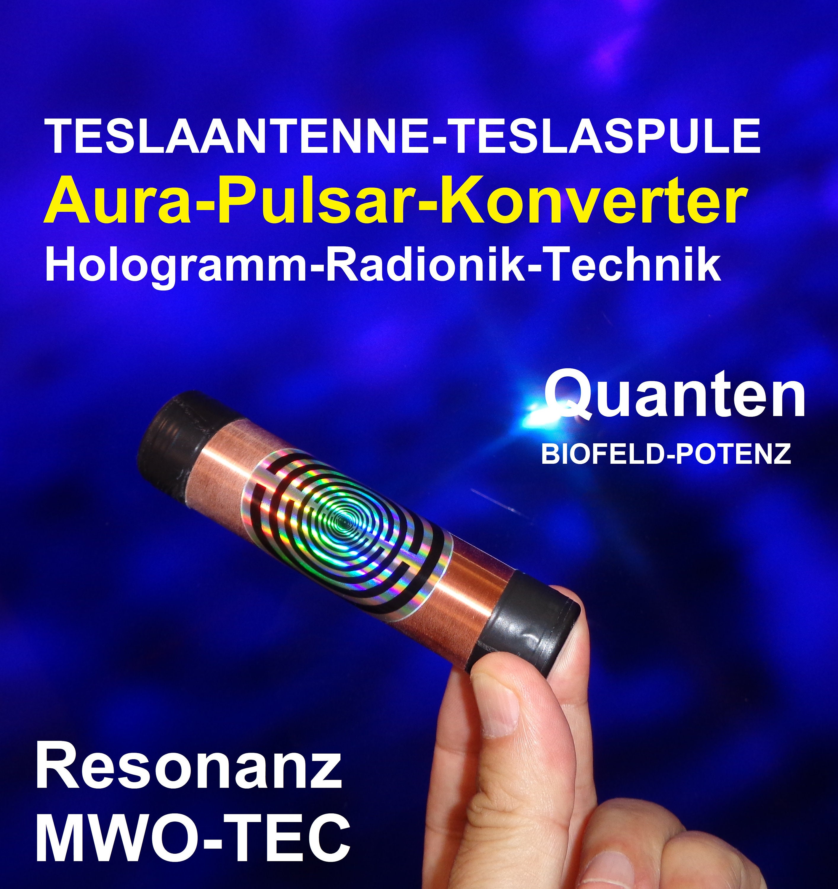 Tesla Spool Tesla Coil Energy Coil Hologram Resonance Coil Prana Coil ...