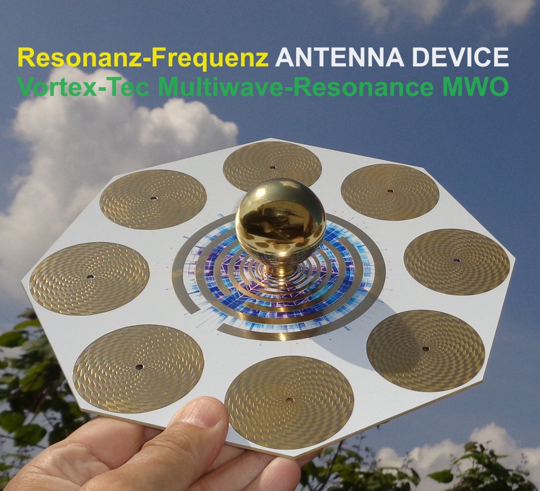Quantum Vortex Multiwave Resonance Scalar Antenna EMF Converter Harmonizer Symbol Energy-tec ...
