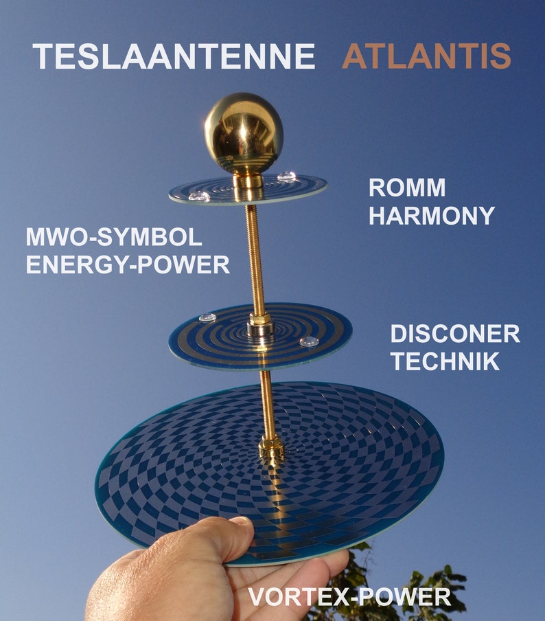 Tesla Antenna Tesla Antenna EMF Protection 5G Scalar Waves Radionics ...