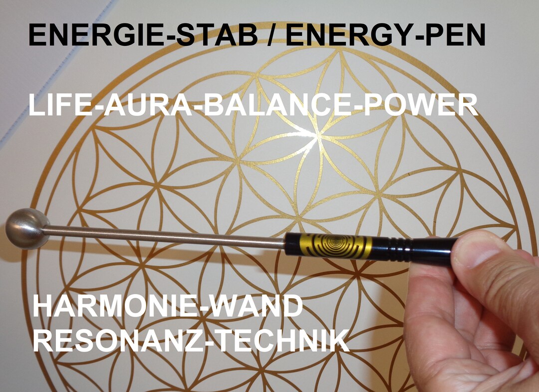 Energy Wand Magic Wand Meridian Wand Energy Scepter Harmony - Etsy