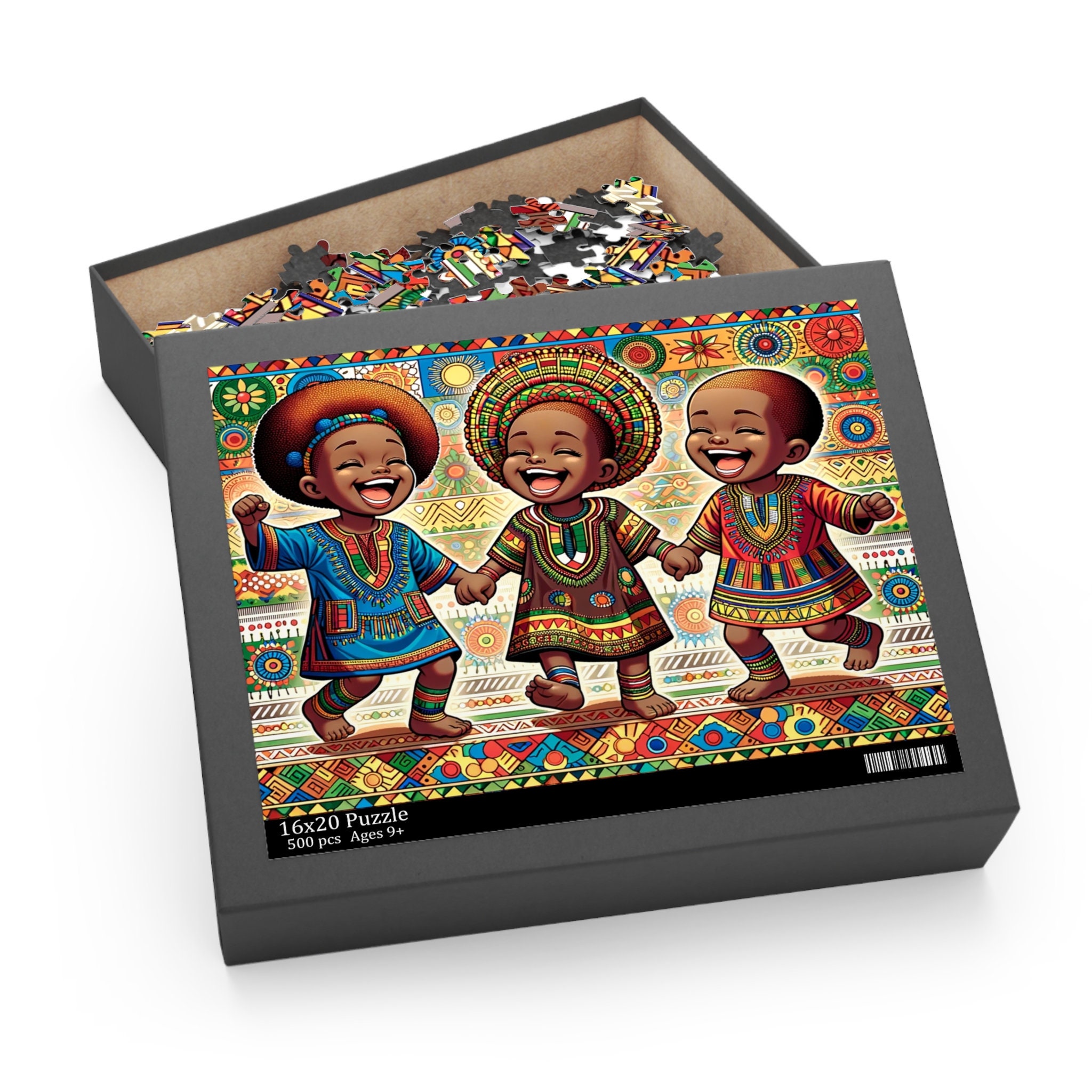 Black History Month Jigsaw Puzzle 120, 252, 500-piece, African Culture ...