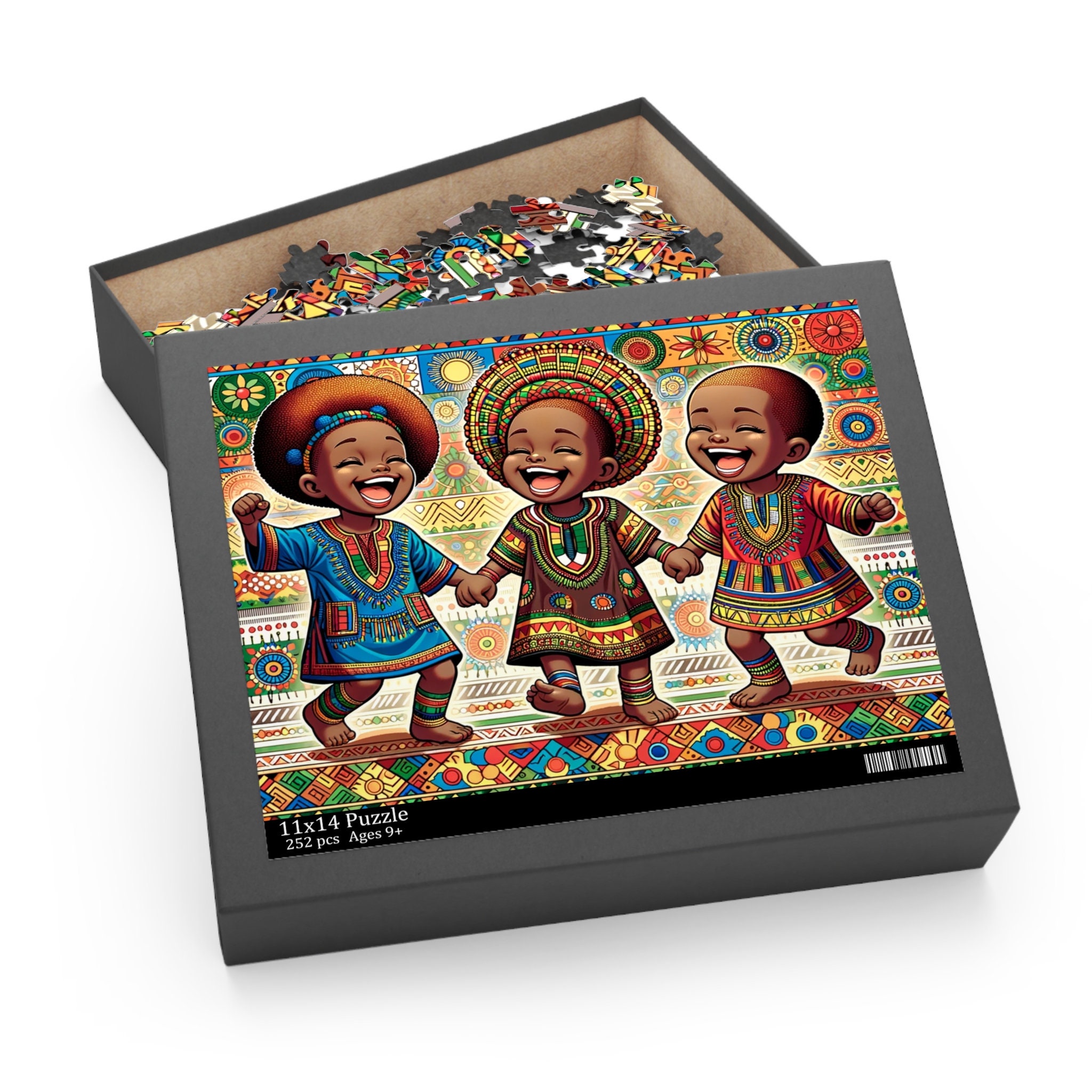 Black History Month Jigsaw Puzzle 120, 252, 500-piece, African Culture ...
