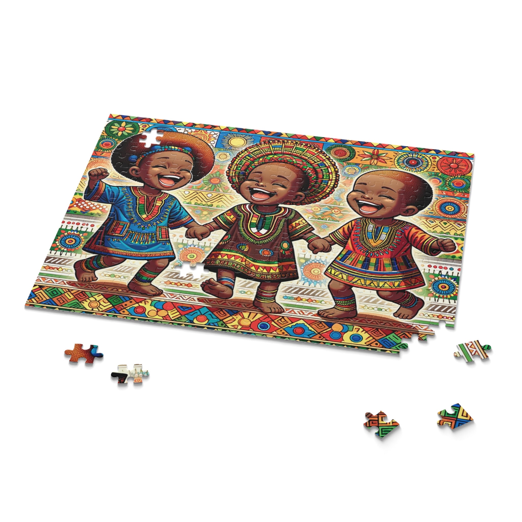 Black History Month Jigsaw Puzzle 120, 252, 500-piece, African Culture ...