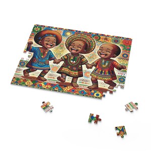 Black History Month Jigsaw Puzzle 120, 252, 500-piece, African Culture ...