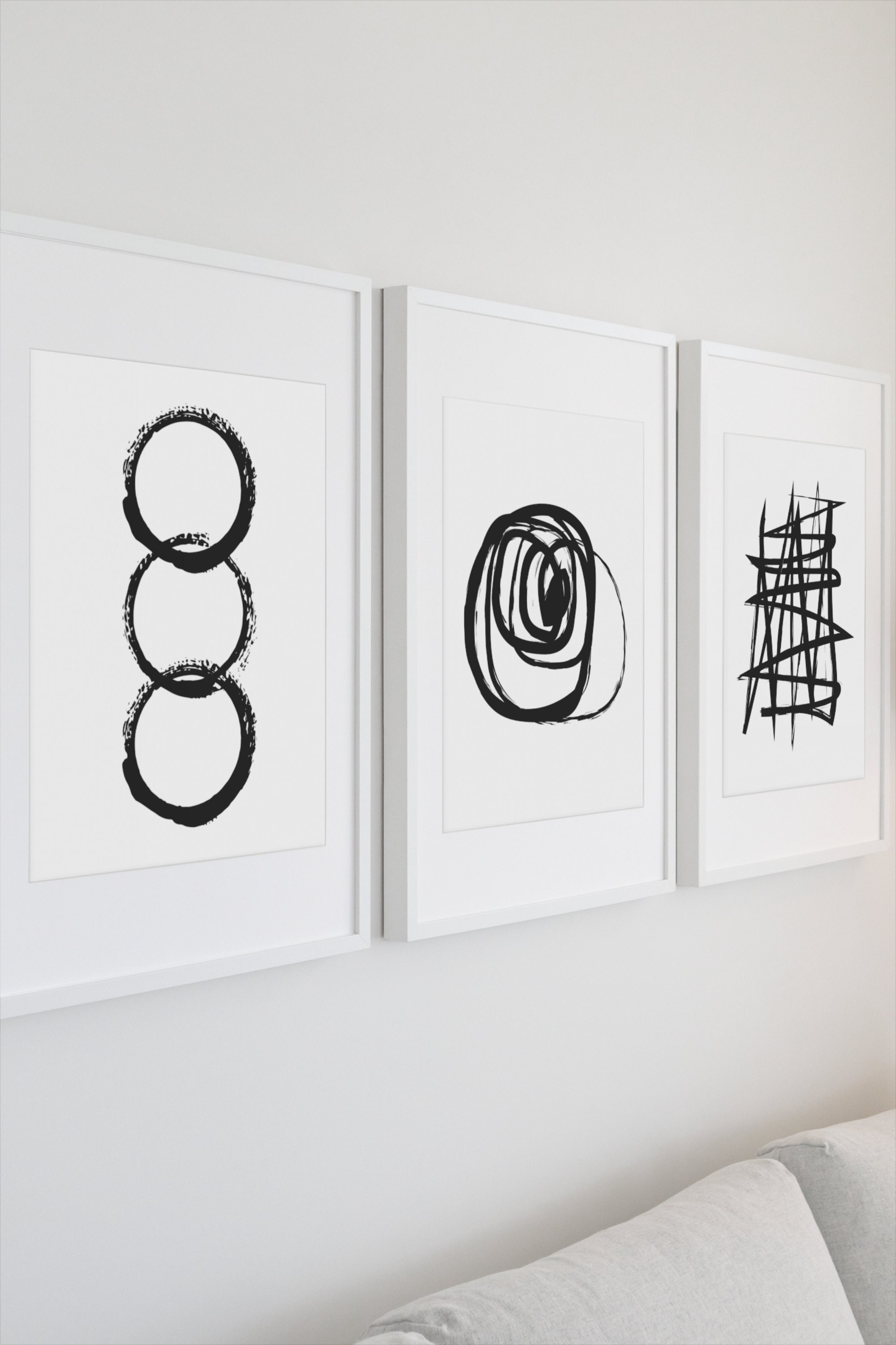 Minimalist Art Work | Digital Minimalist Art Work | Black and White ...