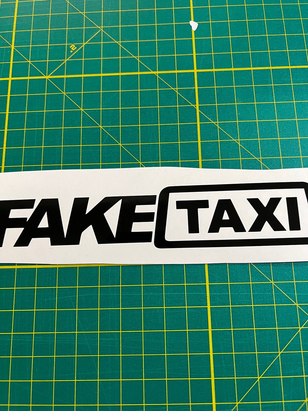 Fake Taxi Vinyl Logo - Etsy
